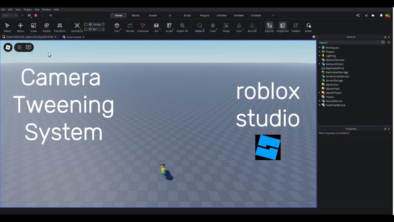 Camera Tweening SYSTEM | Roblox Studio - YouTube