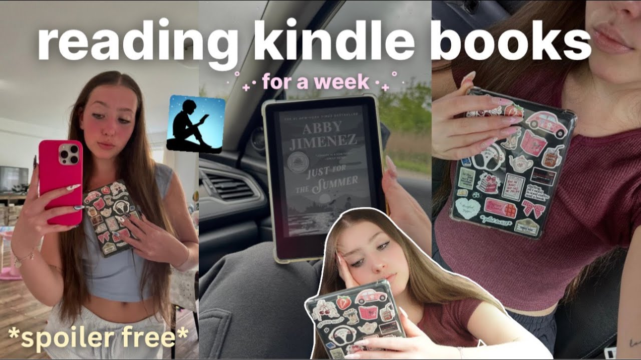 reading only kindle unlimited books for a week 📖🎧💭 spoiler free reading ...