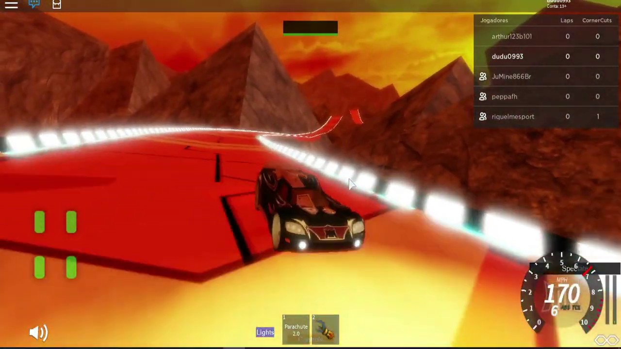 Hot Wheels Acceleracers--Reino da Lava(Roblox) - YouTube