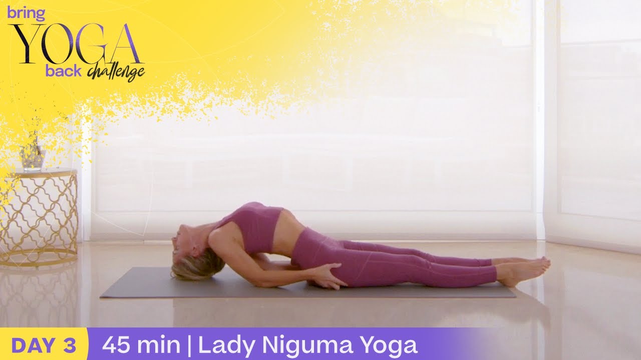 7 Chakras in 45 Min. Lady Niguma Chakra Activation Yoga - YouTube