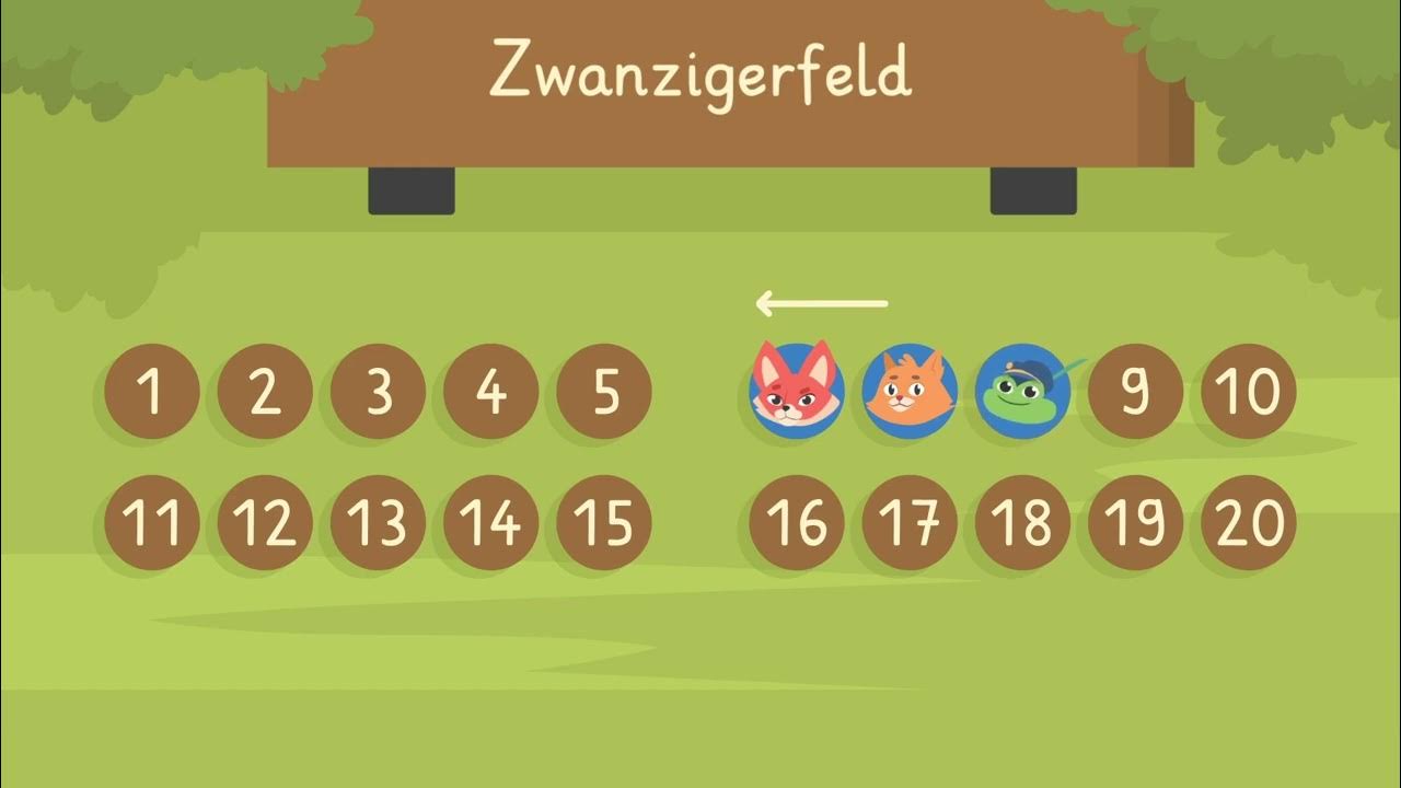 Das Zwanzigerfeld - Nachbarzahlen einfach erklärt | sofatutor - YouTube