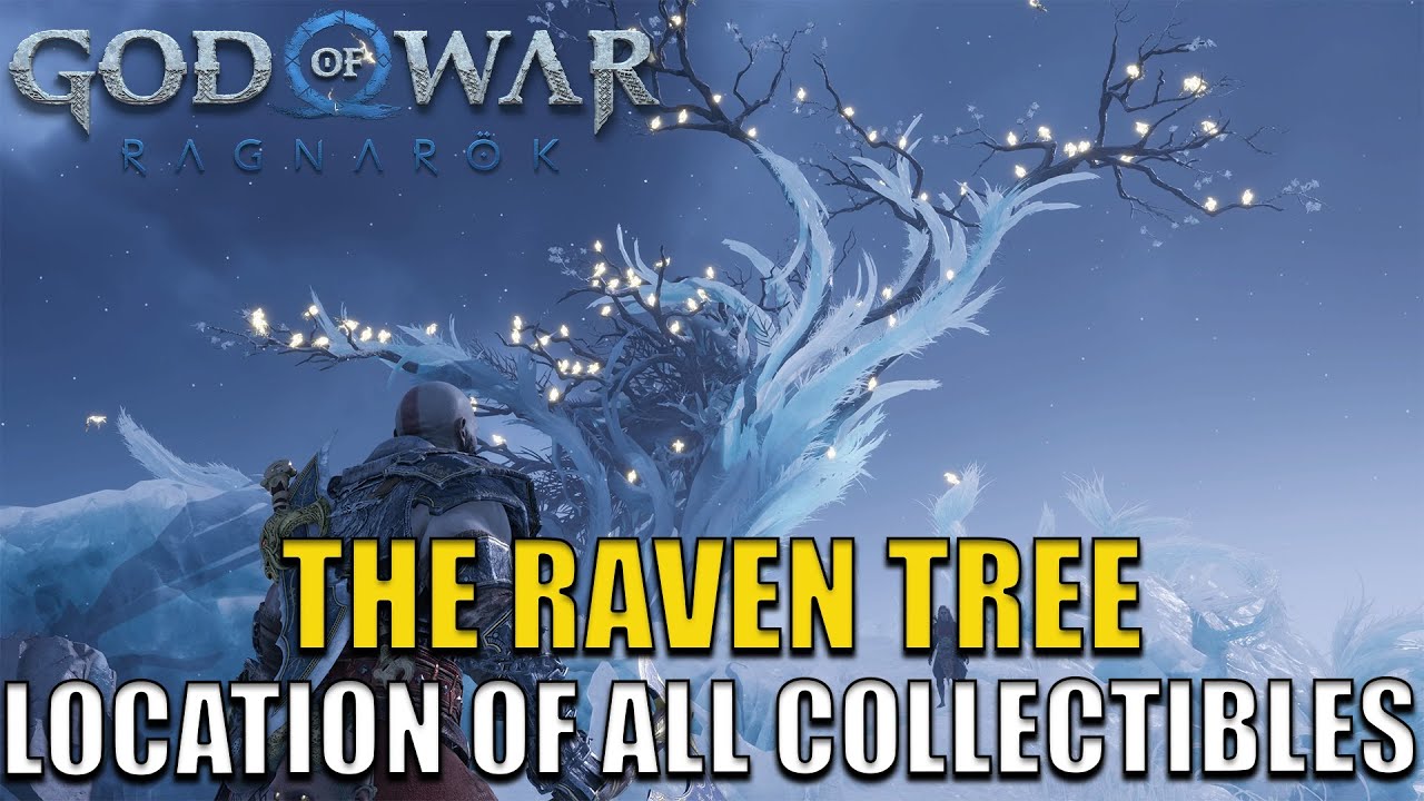 God of War Ragnarok - The Raven Tree All Collectibles Location 100% ...