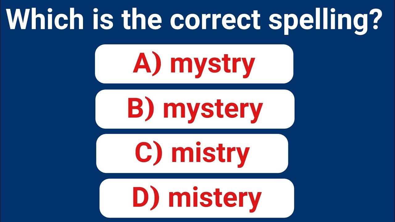 Can you spell the words correctly? | 90% CANNOT | Commonly Misspelled ...