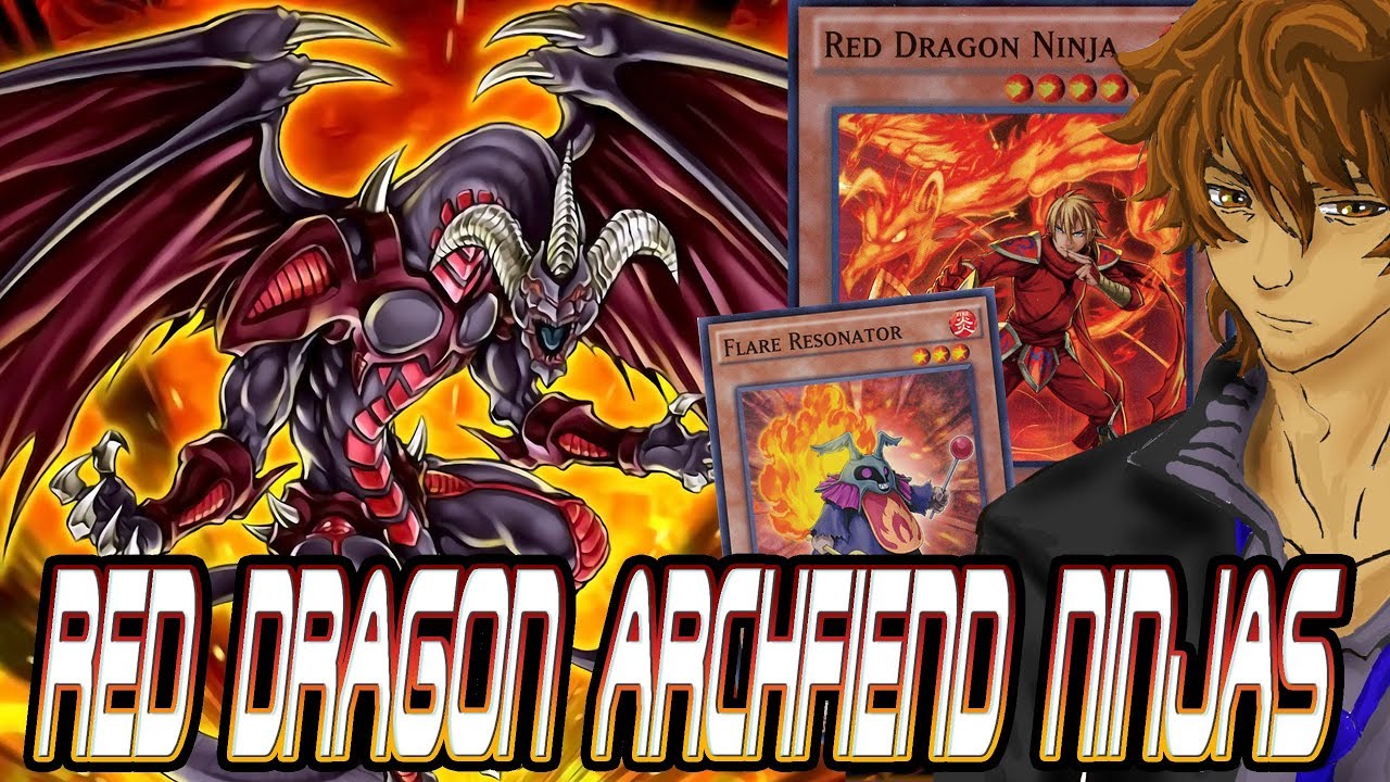 RED DRAGON ARCHFIEND NINJA TURBO DECK! | YuGiOh Duel Links - YouTube
