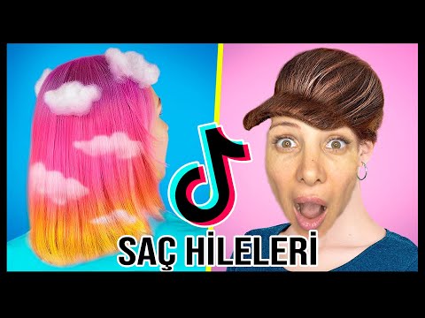 TikTok SAÇ HİLELERİNİ DENEDİK! **ÇALIŞIYOR** Dobişko Tv