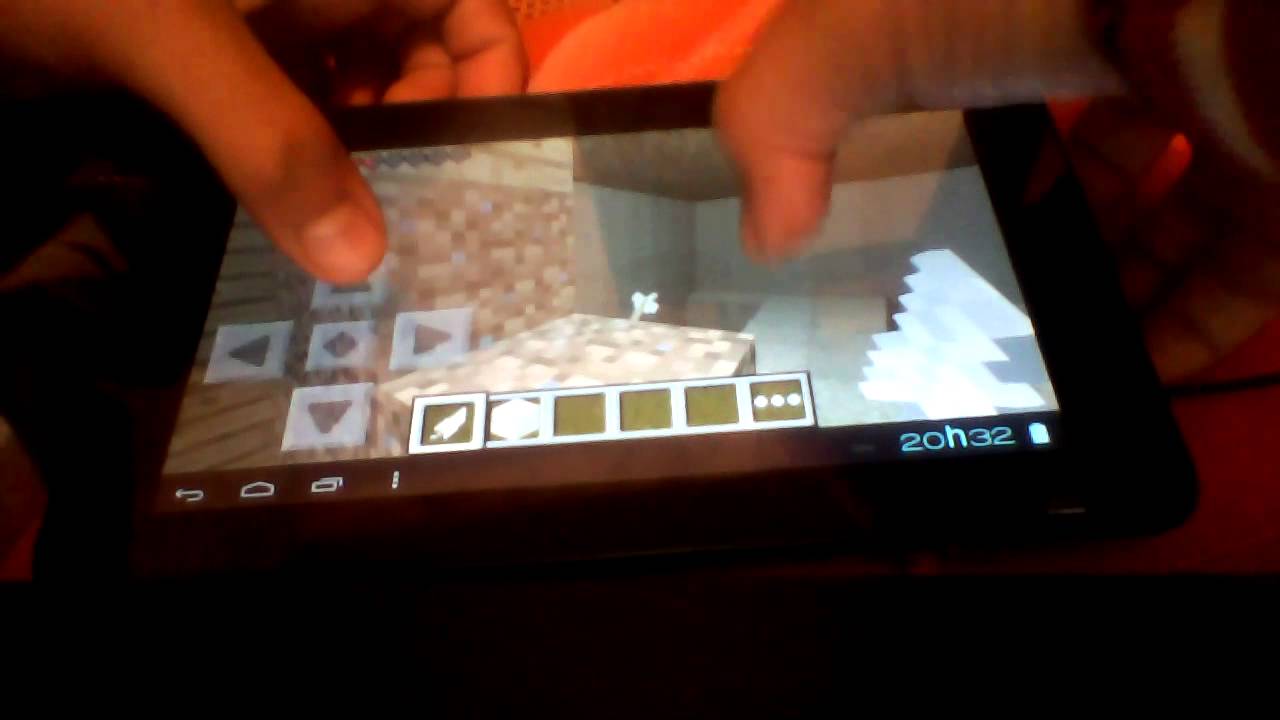 MINECRAFT DE TABLET - YouTube