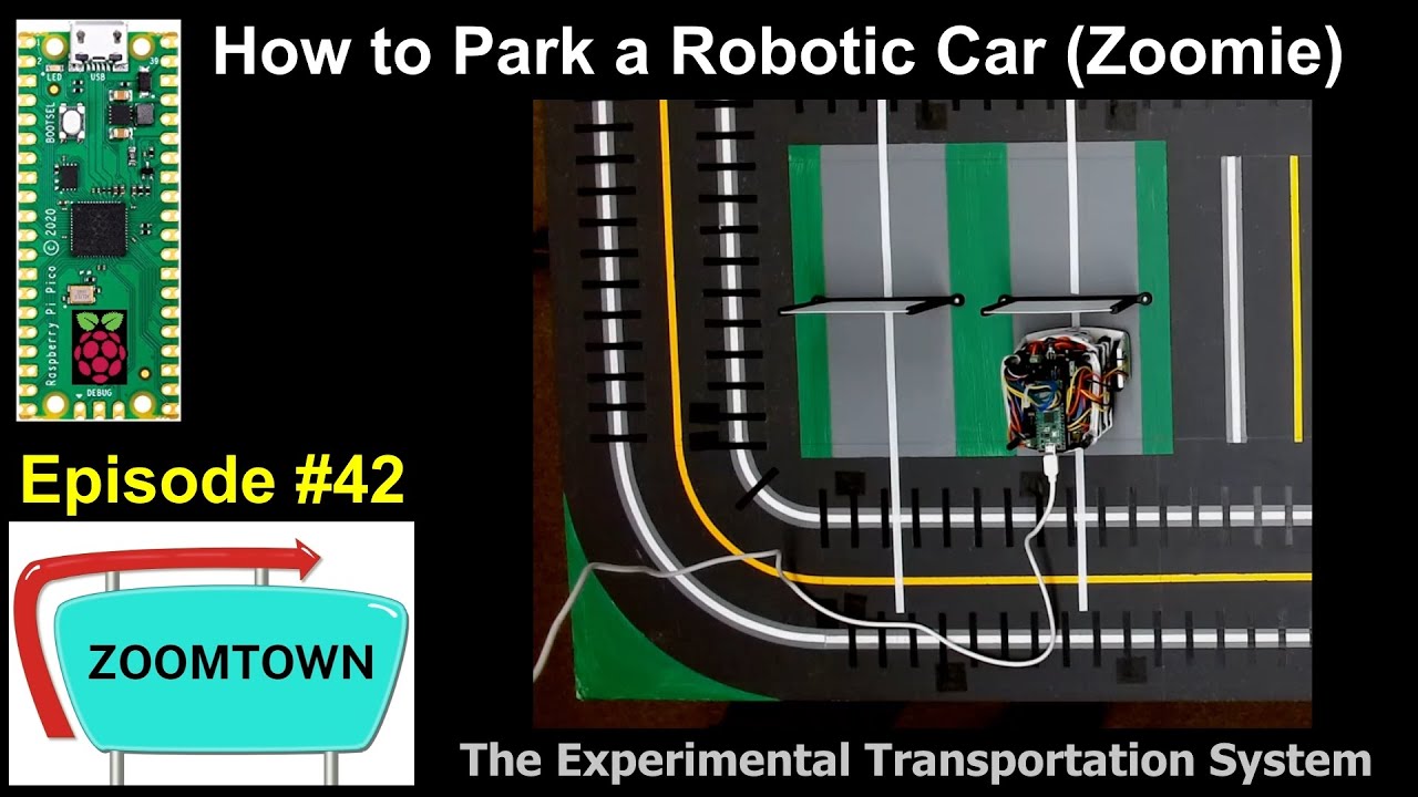 042 How to Park a Robotic Car (Zoomie) using a PICO and MicroPython ...