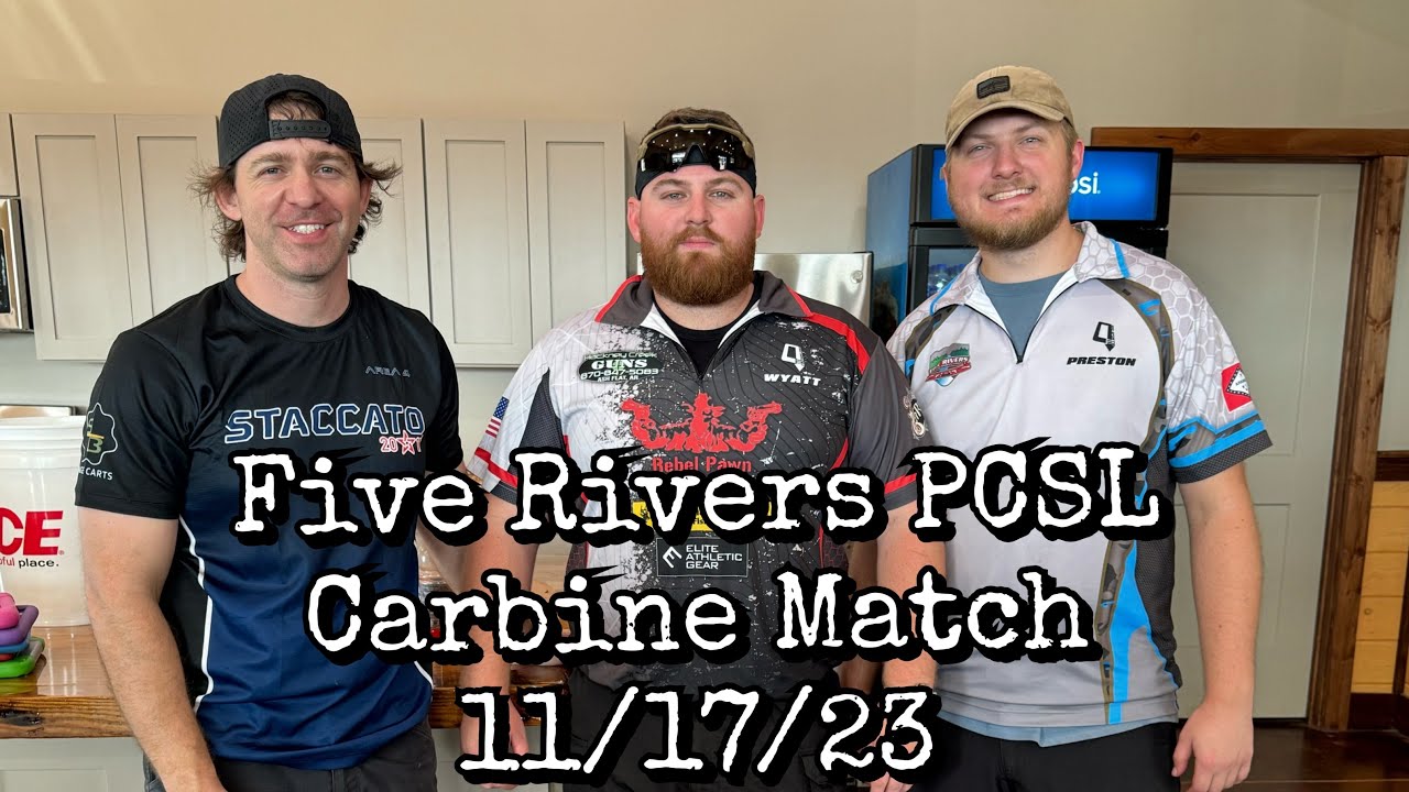 Five Rivers PCSL Carbine Match - 11/17/24 - YouTube