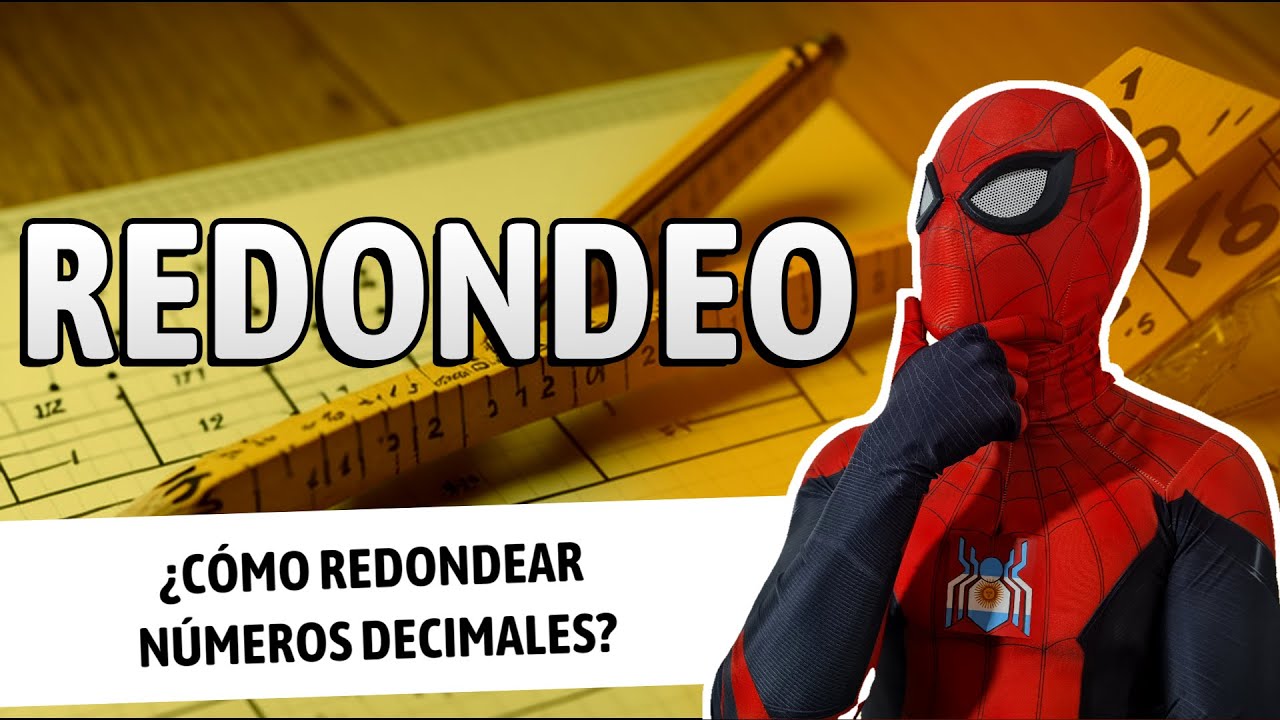 REDONDEO DE NÚMEROS DECIMALES - SUPER FÁCIL 🕷 - YouTube