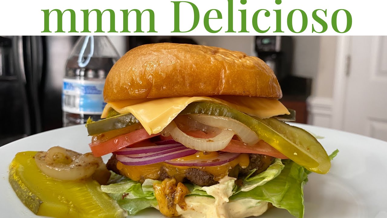 mmm delicioso | Burger Recipe - YouTube