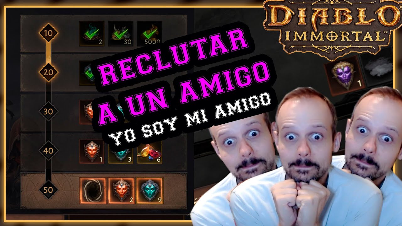 Diablo Immortal: Reclutar a un amigo o a ti mismo. ¿Cómo funciona ...