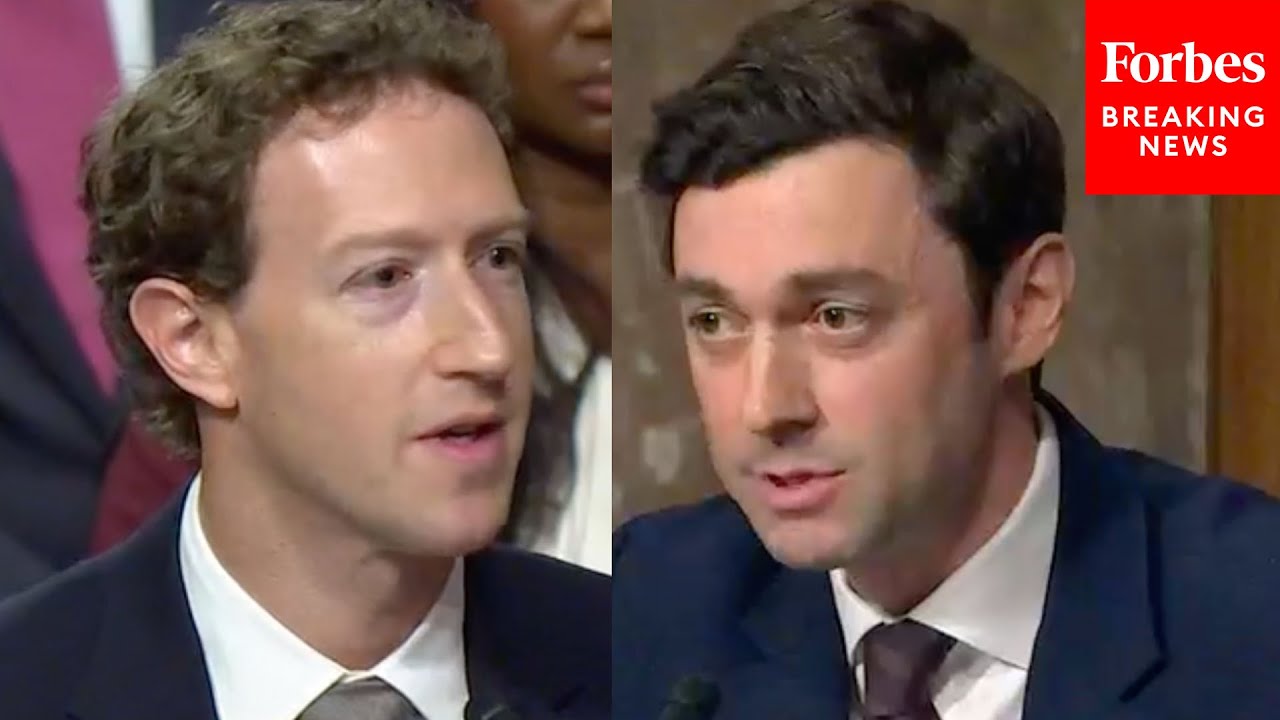 'Do You Want Kids To Use Your Platform More Or Less?': Jon Ossoff ...