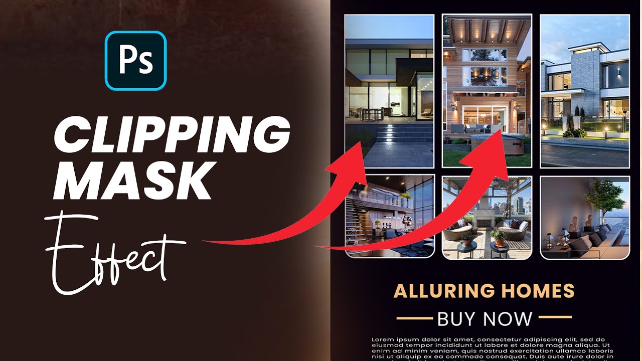 Master the Photoshop Clipping Mask Effect in Minutes! - YouTube