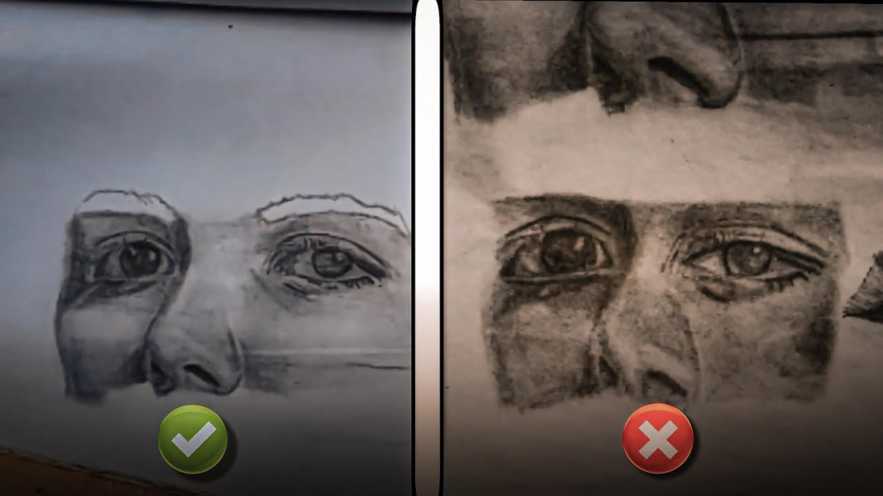 how to draw symmetrical eyes (tutorial video) - YouTube