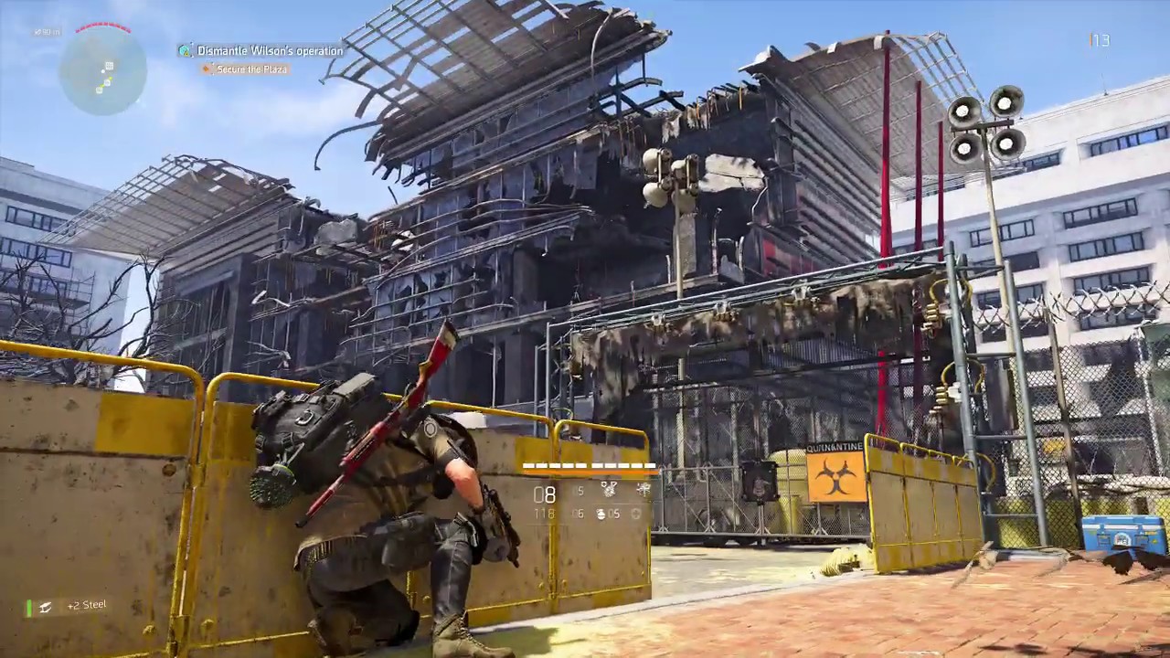 The Division 2 Eliminate Captain Wilson Elite Immobilizer - YouTube
