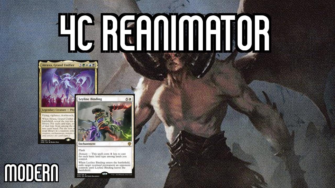 BROKEN PT Bowmaster Reanimator | 4c Reanimator | Modern | MTGO - YouTube