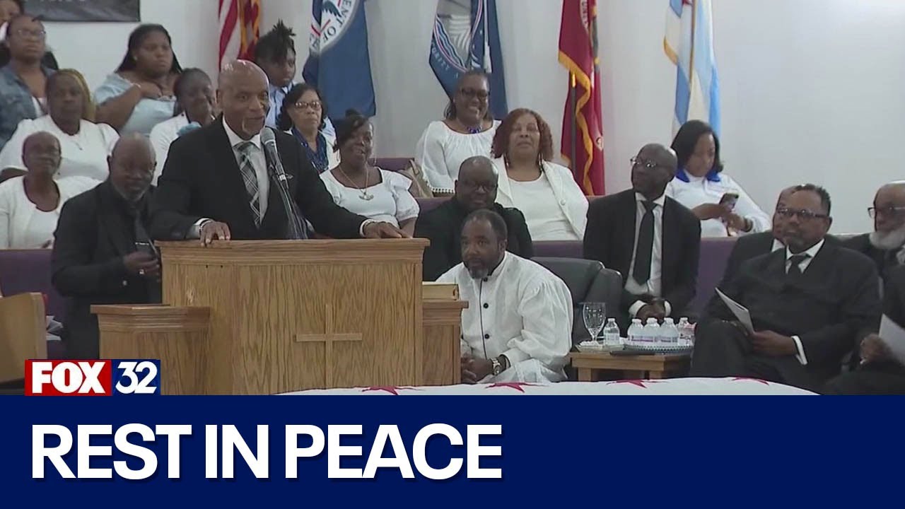 Hundreds gather to bid final goodbyes to slain retired Chicago officer ...