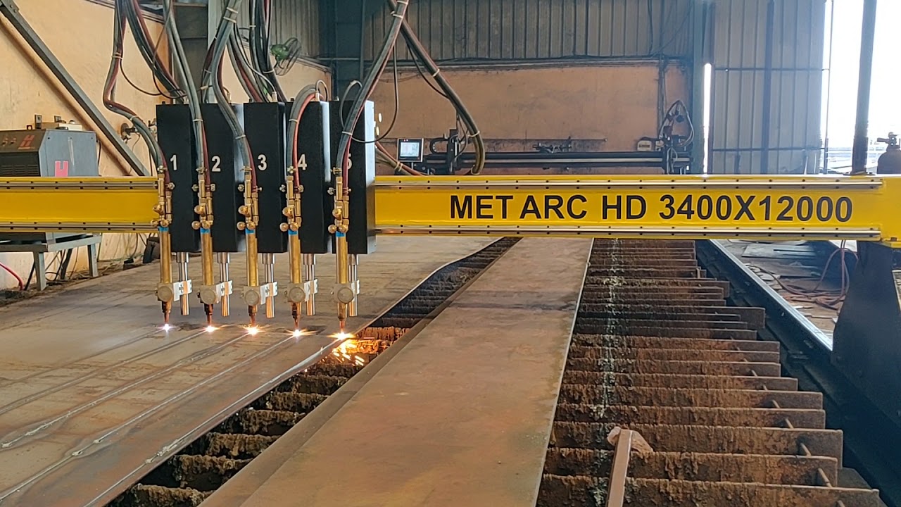 Metweld CNC Plasma Cutting machine - Part 2 - YouTube