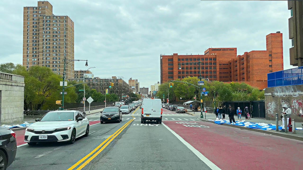 DRIVING On East 149th Street | SOUTH BRONX | NYC | Fall 2022 | 2160p 4K ...