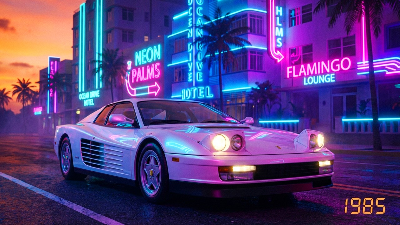 It’s 1985 and You’re Driving Alone in Miami🚗85s Retro Mix - Phil ...