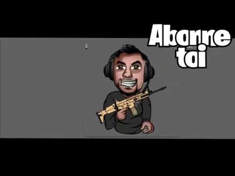 Mascotte pour TheKairi78 TK78 , speed art #1 - YouTube