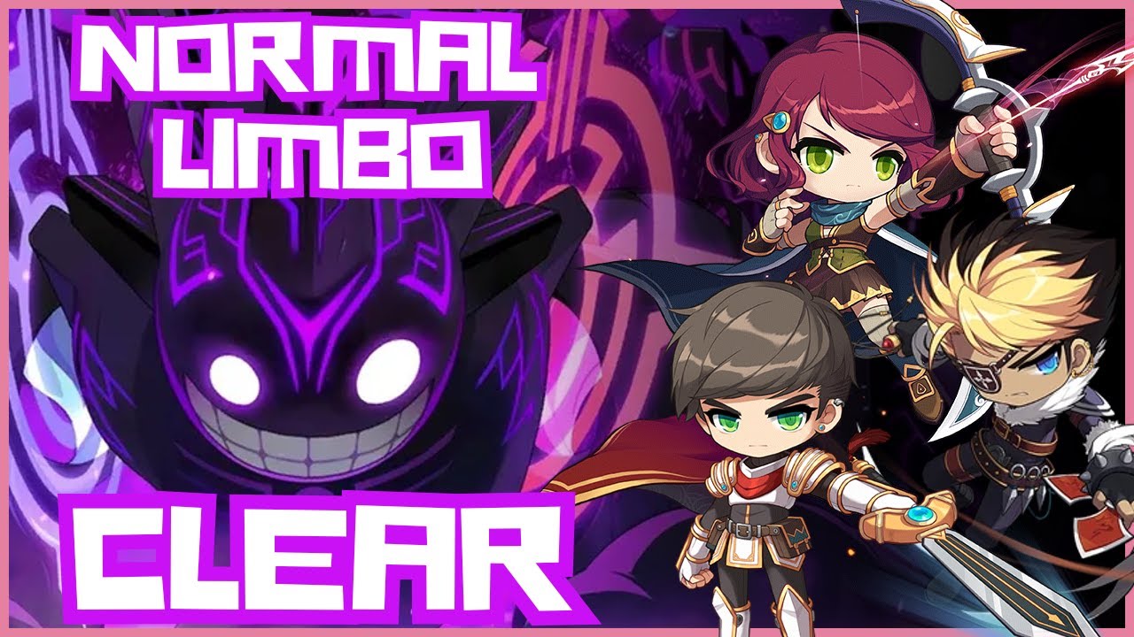 Maplestory CLEAN Normal Limbo Clear (Bowmaster, Hero, Night Lord) - YouTube