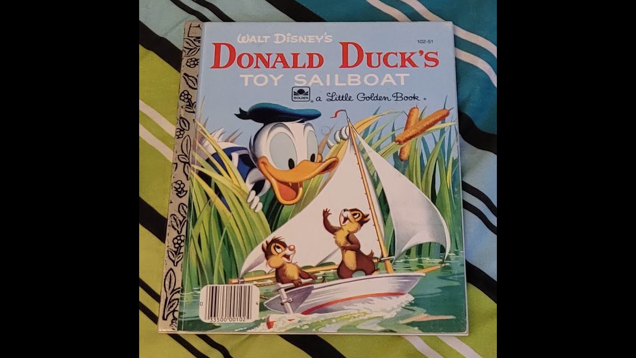Donald duck toy sailboat 1954 - YouTube