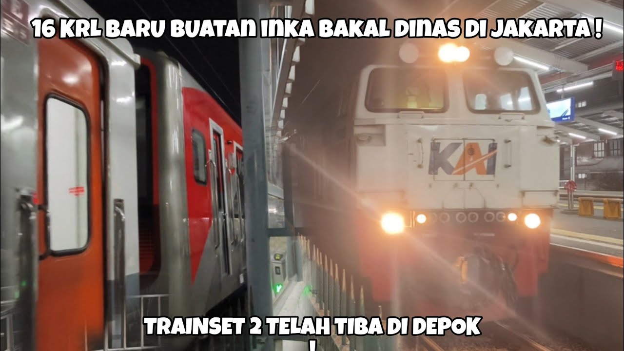 AKHIRNYA !! KERETA KRL KEDUA TERBARU DARI PT INKA INDONESIA TIB di ...