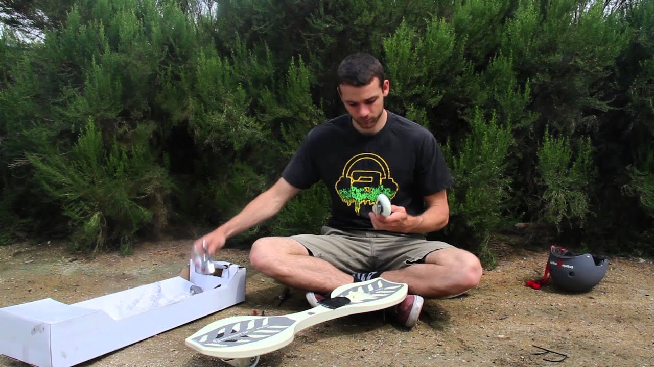 Harley Jones Introduces the White RipStik Pro - YouTube