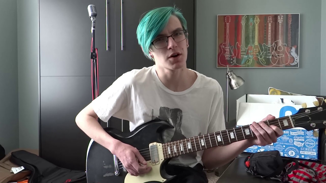 Captain Spacey (Guitar Tutorial) - YouTube