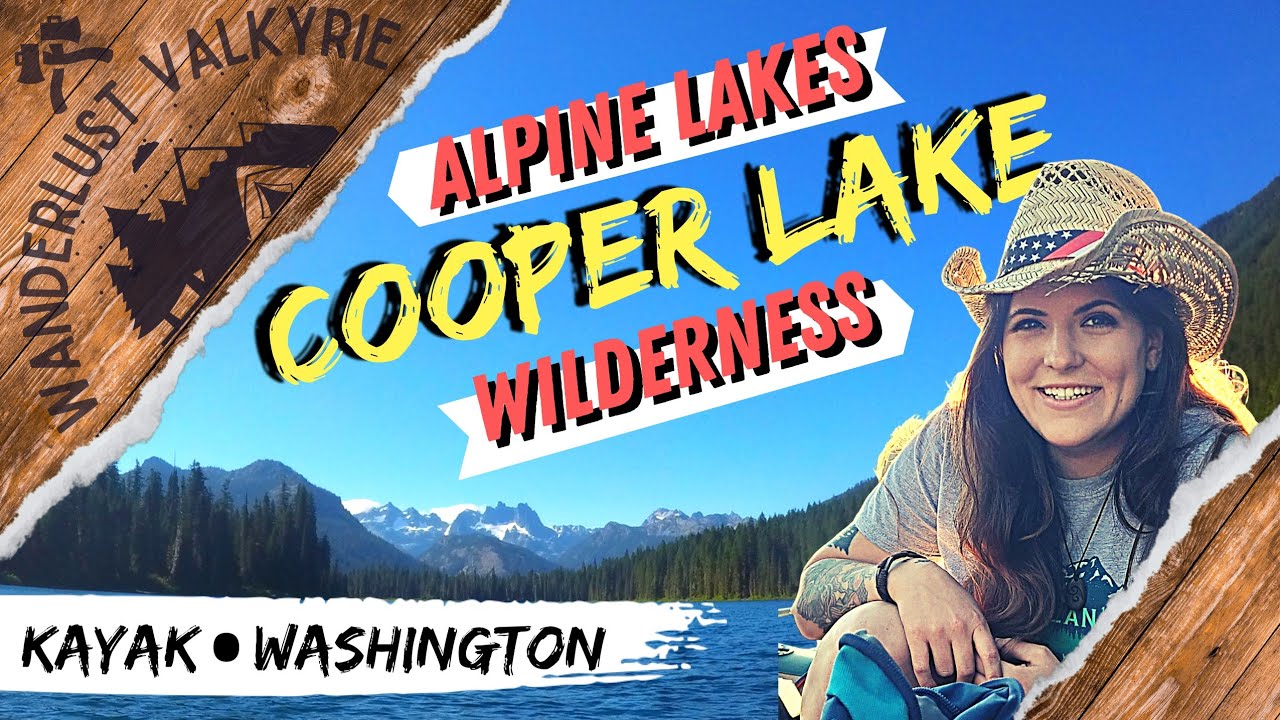 Quietest Lake in Washington |Kayaking Cooper Lake in Inflatable Kayak ...