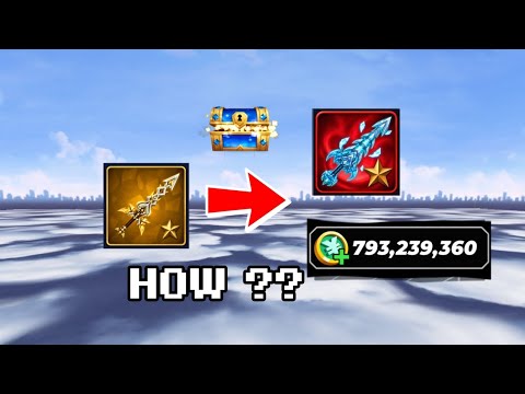 Sw Hermes to rr helheim+790m || only lotery box || skyblock blockman go