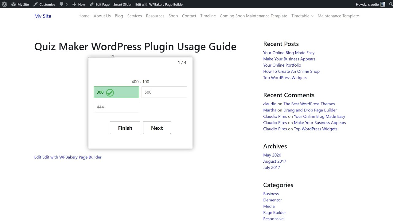 How To Customize Quiz Maker WordPress Plugin? - YouTube