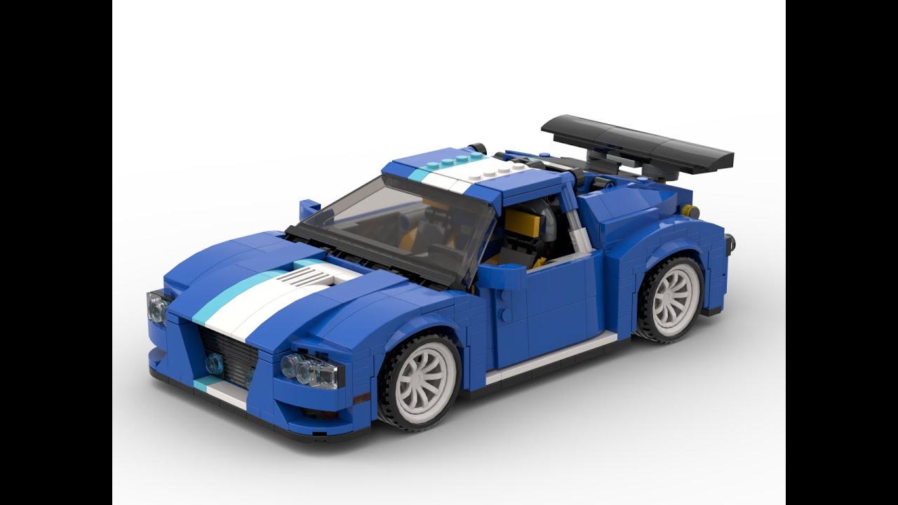 Lego 31070 Turbo Track Racer Speed Build Studio Bricklink LDD by Master ...