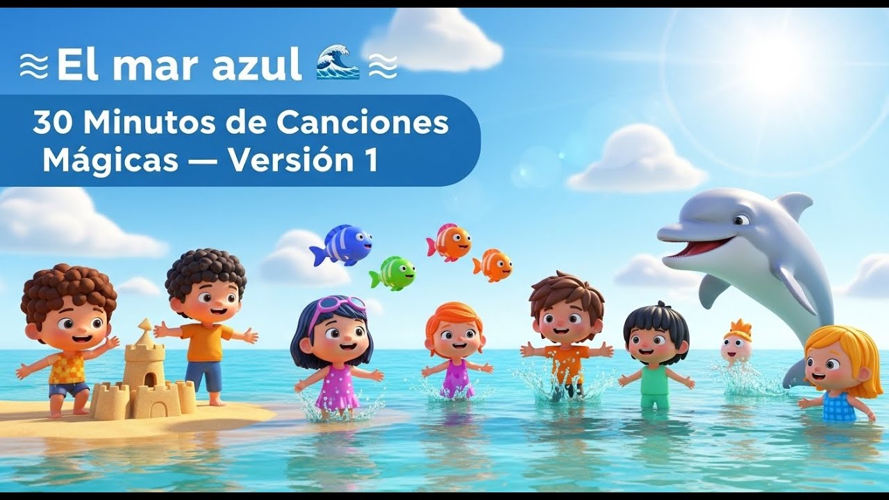 El mar azul Versión 1 30 minutos - YouTube