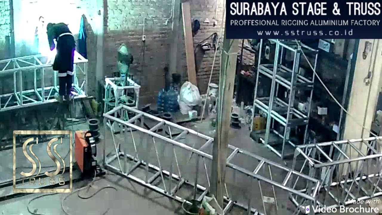 MELAYANI BIKIN PANGGUNG RIGGING - YouTube