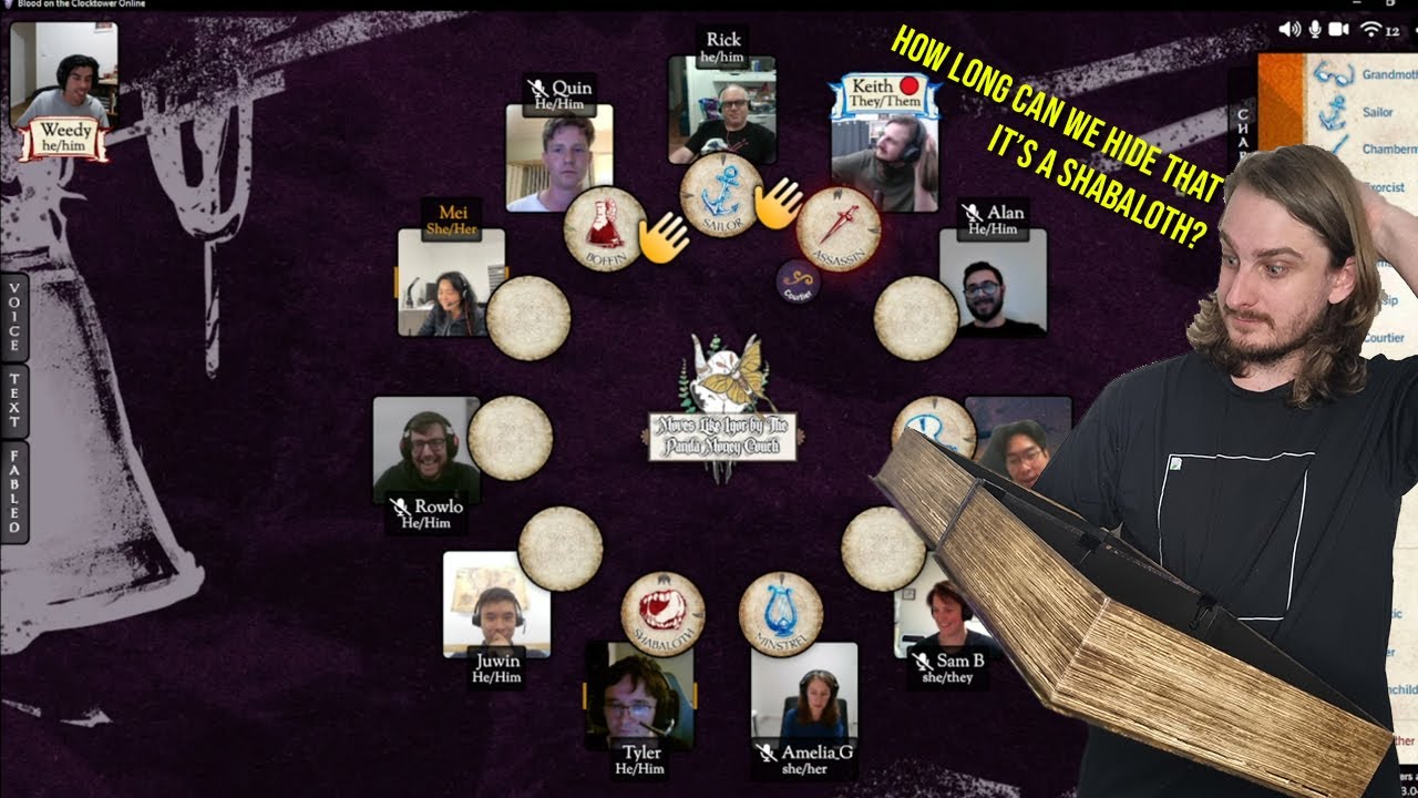 [Blood on the Clocktower] - How long can we hide that it's a shabaloth ...