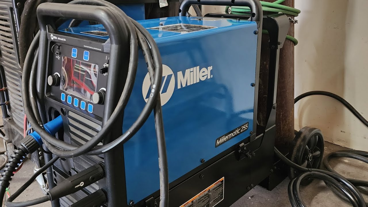Unboxing And Assembling New Millermatic 255 - YouTube