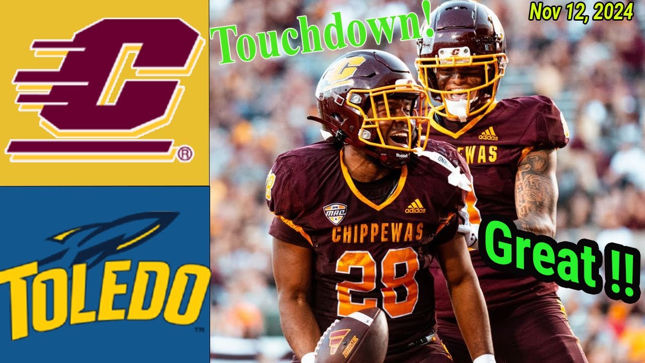 Central Michigan vs Toledo [WEEK 12] GAME HIGHLIGHTS| Nov 09,2024 Men's ...