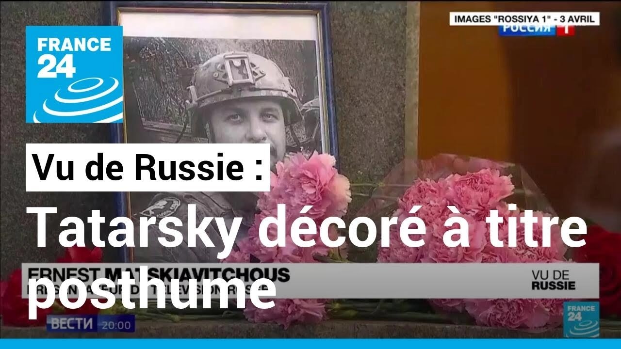 Qui était Vladlen Tatarsky, le blogueur russe pro-guerre tué dans un ...