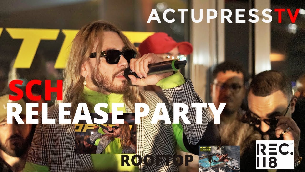 SCH RELEASE PARTY - ALBUM ROOFTOP - YouTube
