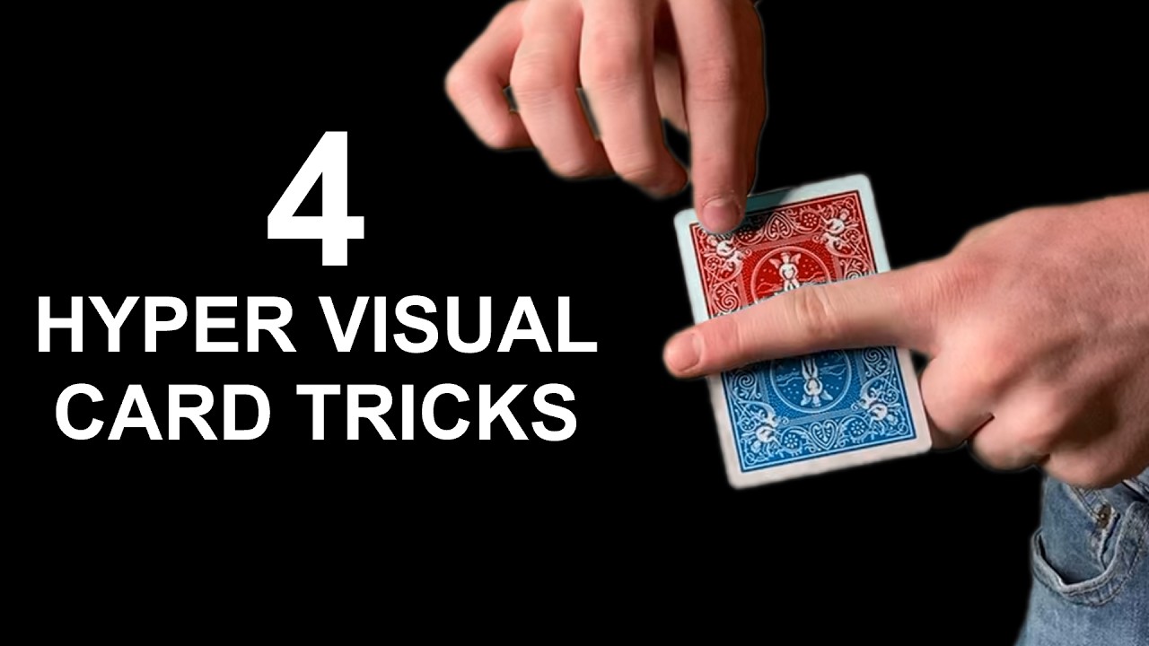 4 Super Visual Magic Tricks that will Leave You SPEECHLESS! - YouTube