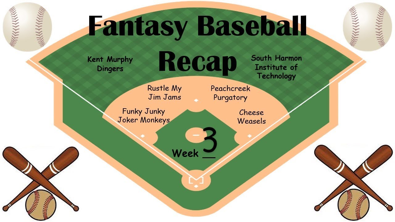 Fantasy Baseball Recap Week 3 - Panic Drops = Waiver Wire Gold - YouTube