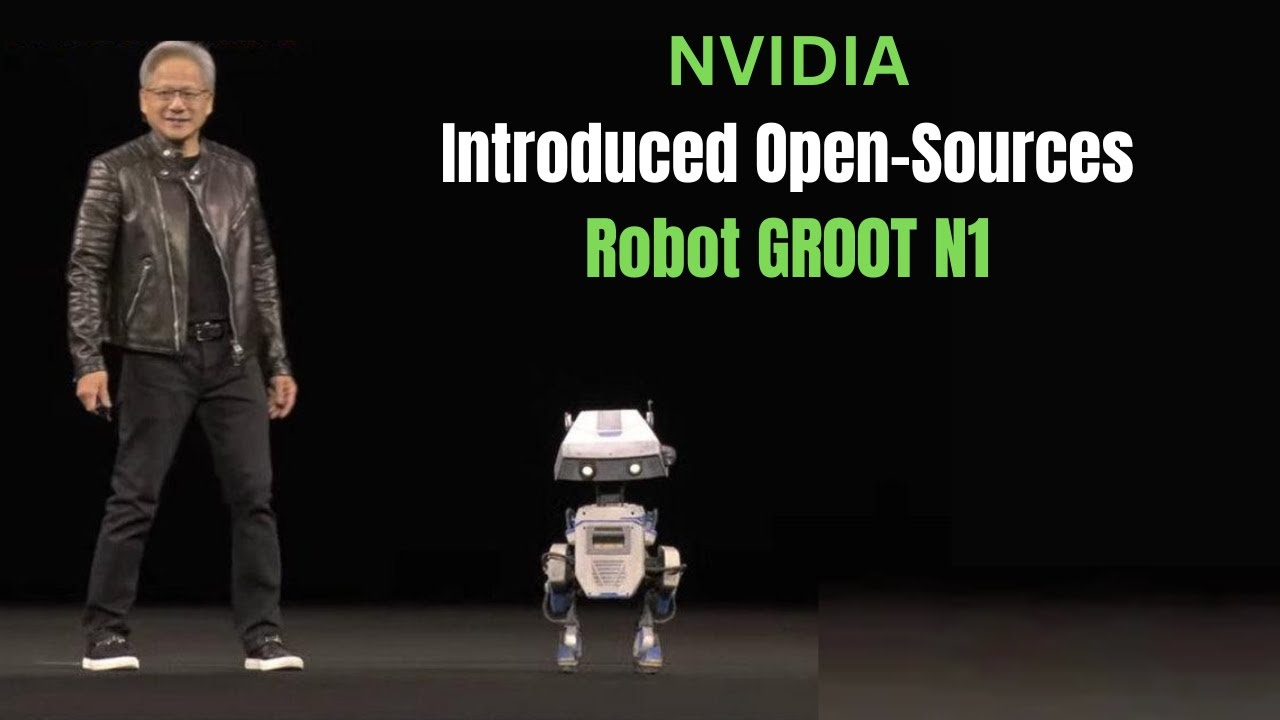 NVIDIA Introduced Open-Sources Robot GR00T N1 - YouTube
