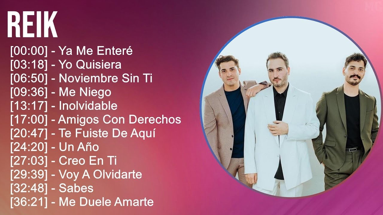 Reik 2025 MIX The Very Best - YouTube