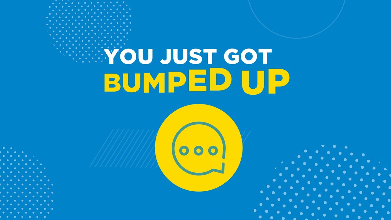 BTC You just got bumped up - YouTube