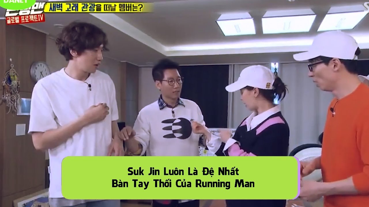 RUNNING MAN VIETSUB | Suk Jin Luôn Là Đệ Nhất Bàn Tay Thối Của Running ...