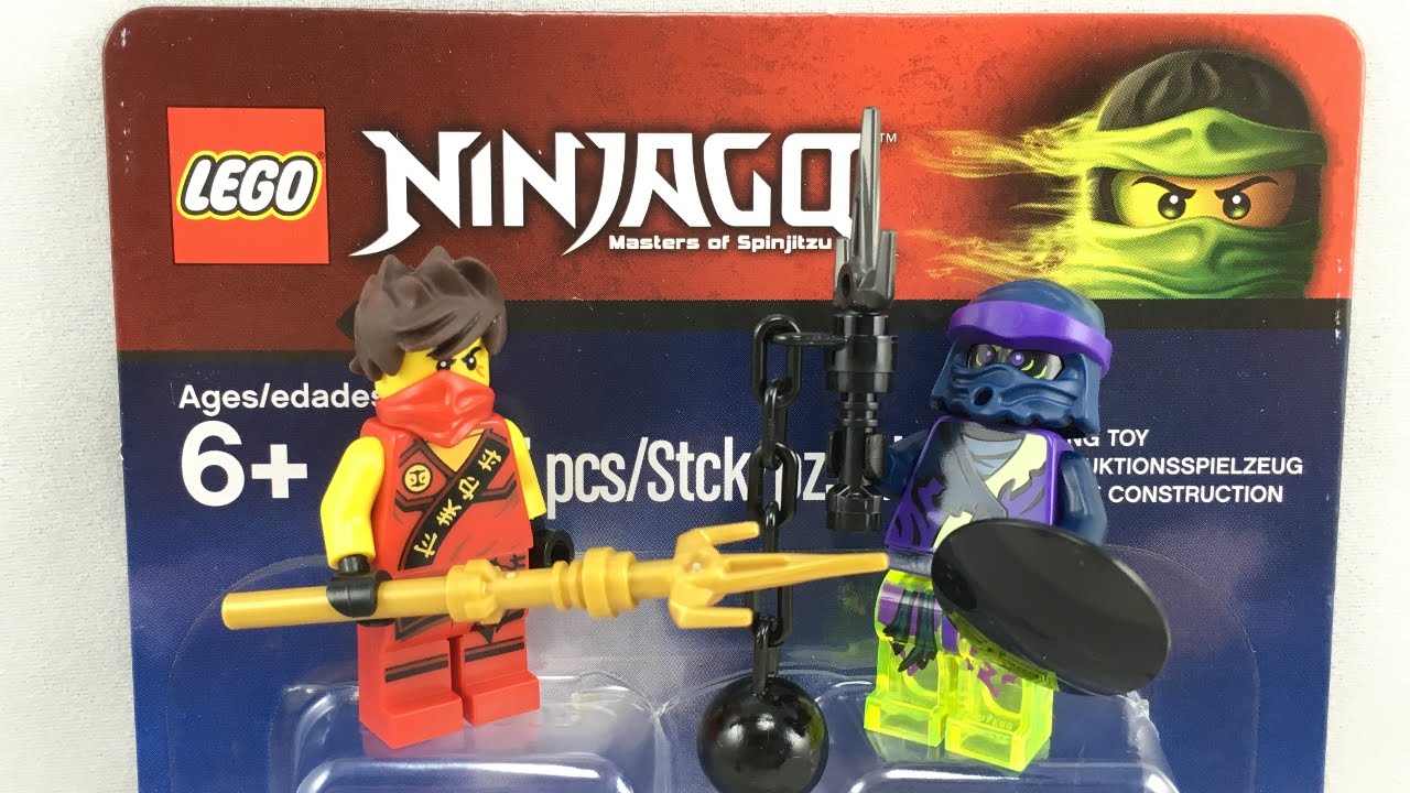 LEGO Ninjago Possession Minifigure Pack review! 5003085 - YouTube