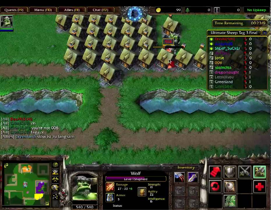 Warcraft 3 Episode One: ULTIMATE SHEEP TAG! - YouTube