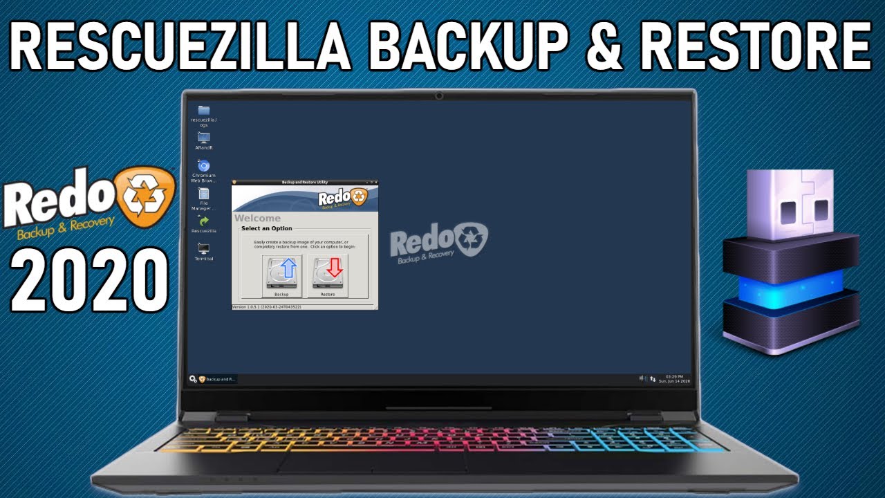 RescueZilla Installation and How to Backup and Restore 2020 Guide - YouTube